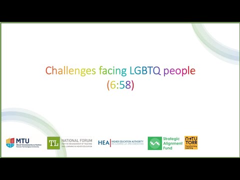Challenges facing LGBTQ people - YouTube