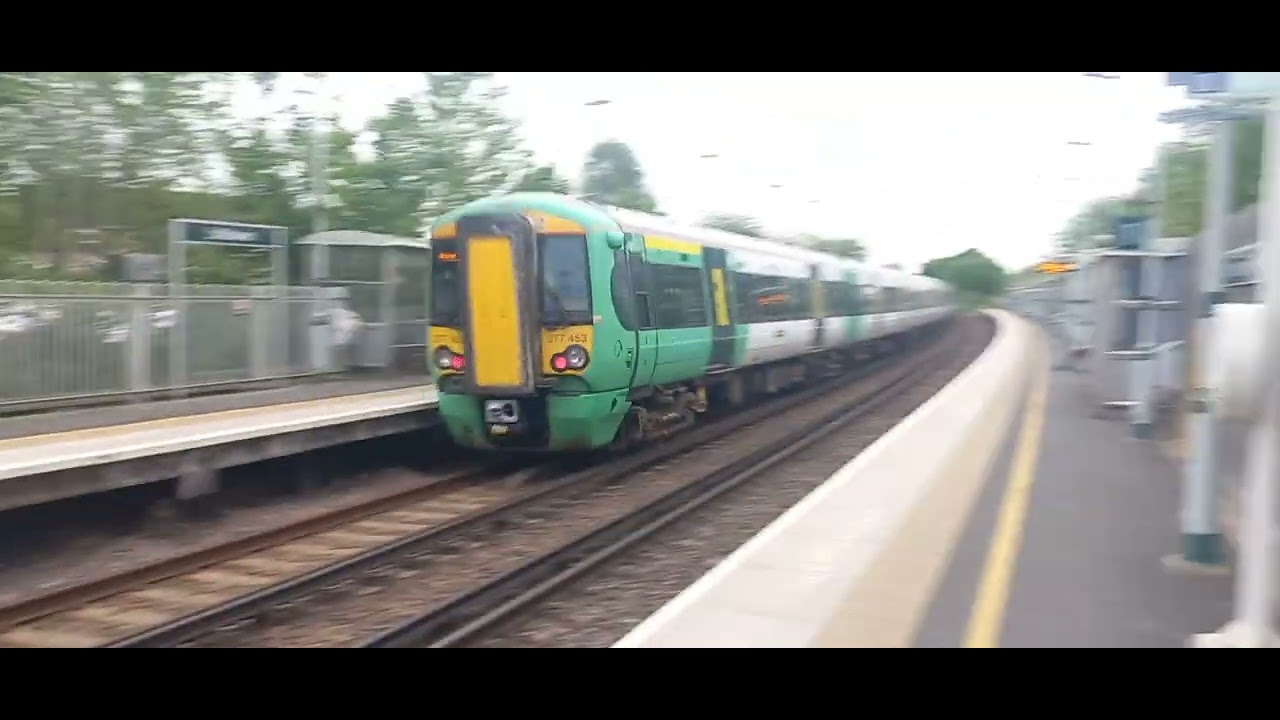 Class 377 453 passing littlehaven at speed 21/05/2023 - YouTube