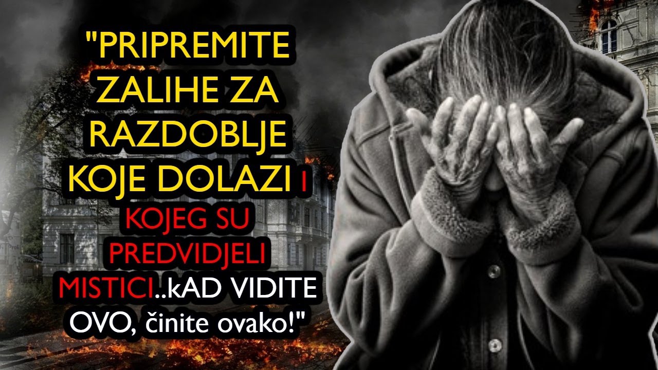 PRIPREMITE ZALIHE ZA RAZDOBLJEKOJEDOLAZI: NE BOJTE SE: MOLITE SE ISUSU ...