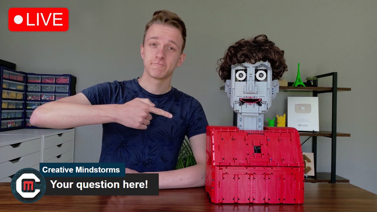 Live Q&A with a Lego Robotic Head - YouTube