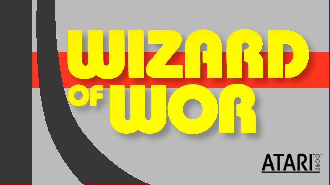 Atari 2600 Gameplay: Wizard of Wor by CBS - YouTube