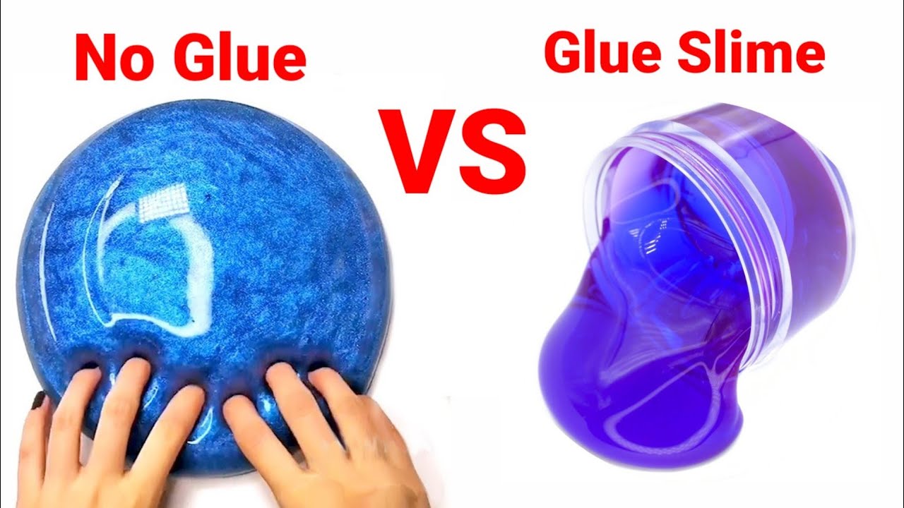 No Borax No Glue No Activator Slime/How to make Slime/DIY Fluffy Slime ...