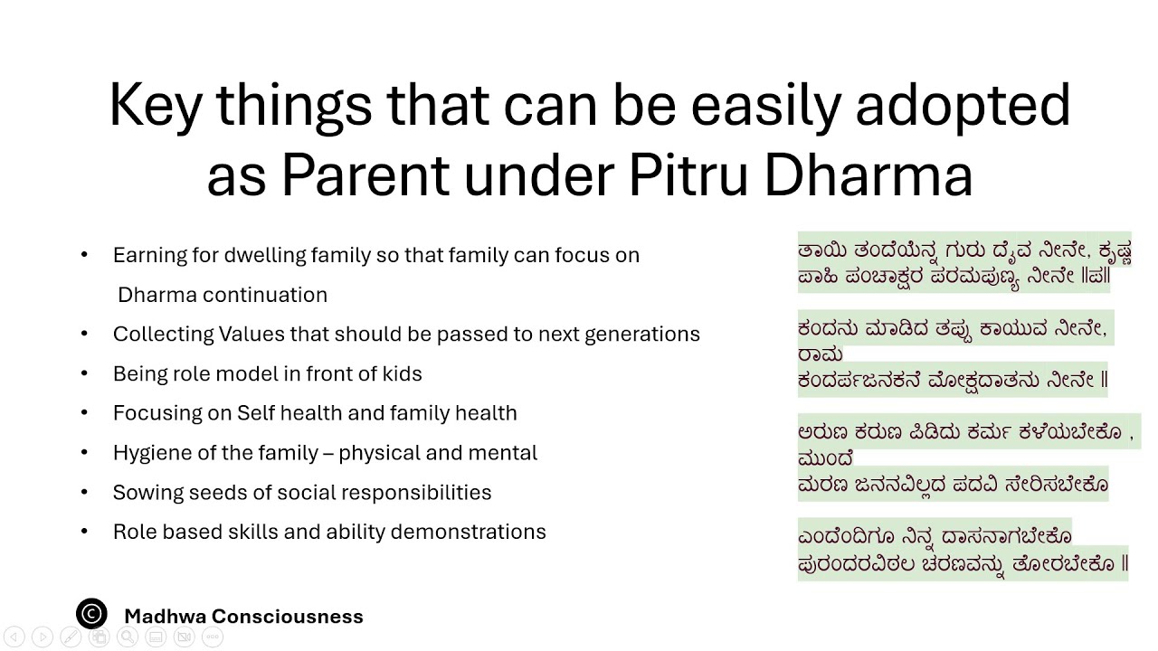 Madhwa Consciousness Madhwa Shakha Prayer - Pitru Dharma Adoption ...