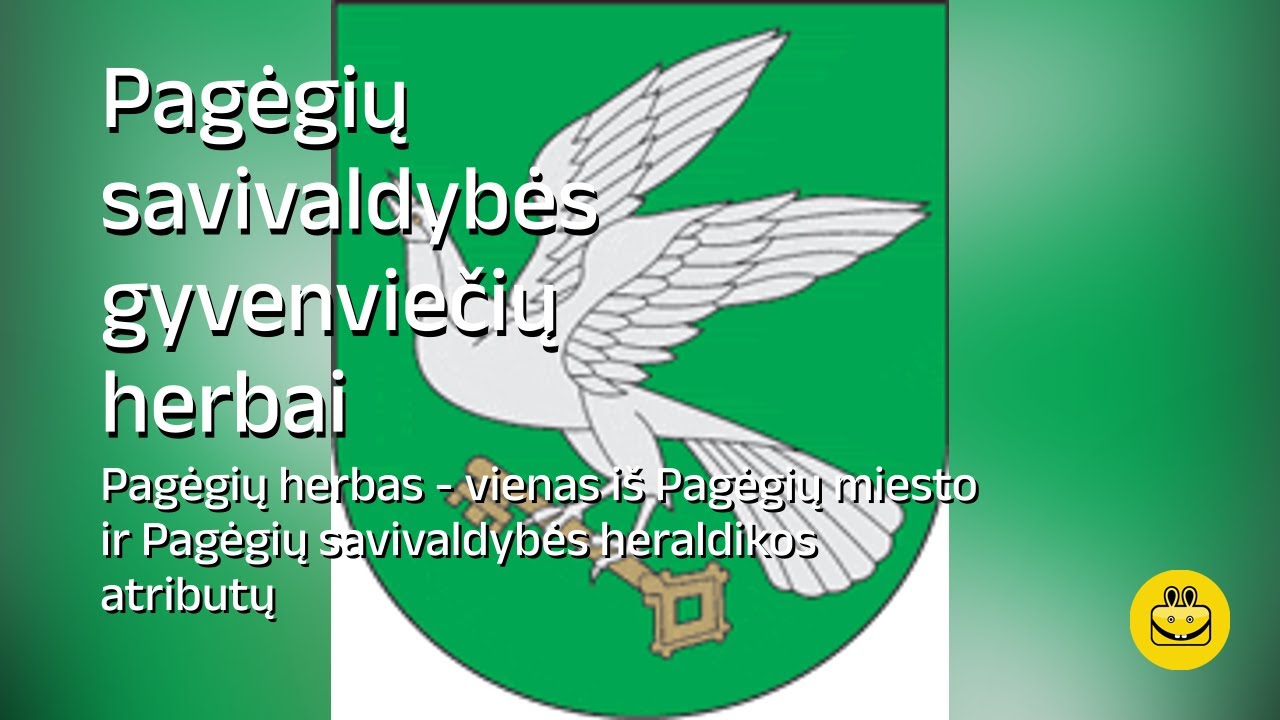 Pagėgių savivaldybės gyvenviečių herbai - YouTube