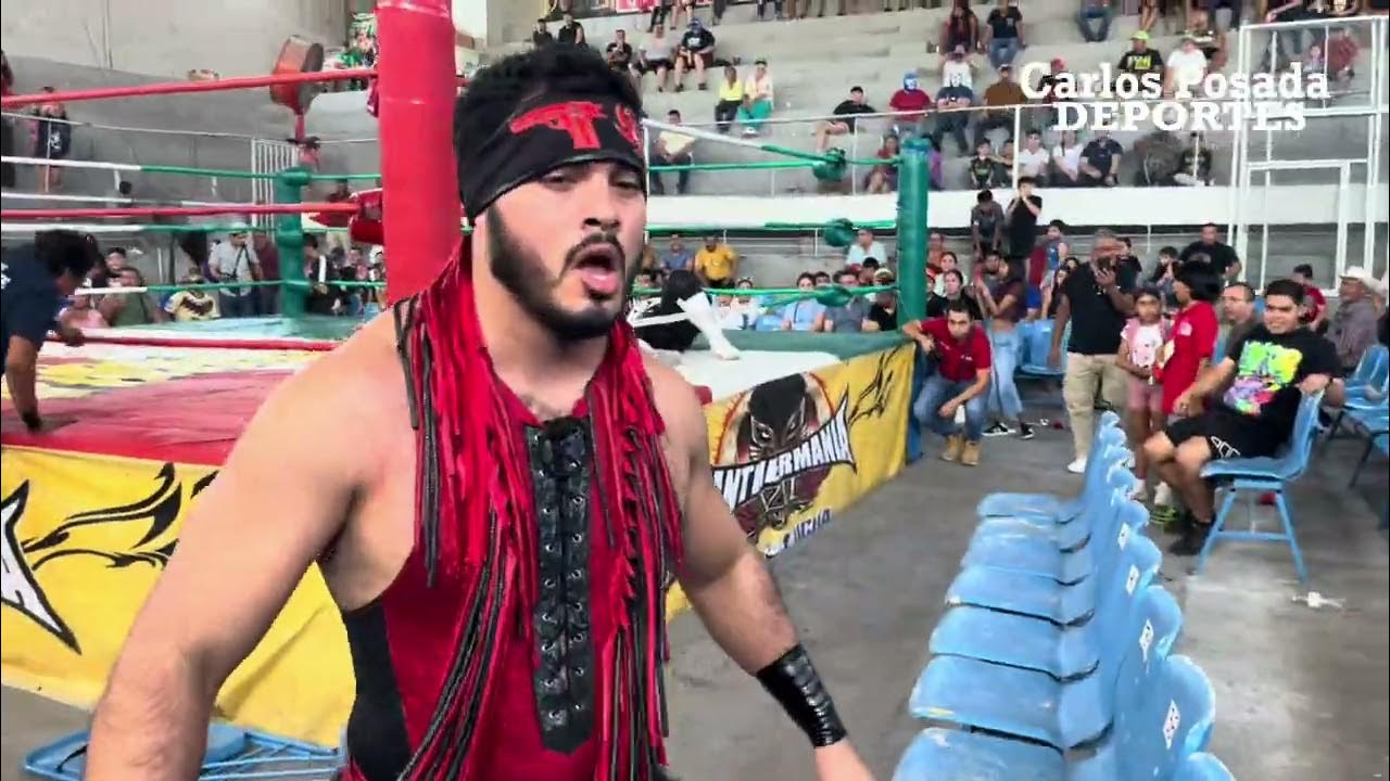 Lucha Estrella L.A PARK JR, Hijo de L.A PARK y Desalmado Ibarra vs Estrellato,Turok y Divo ...