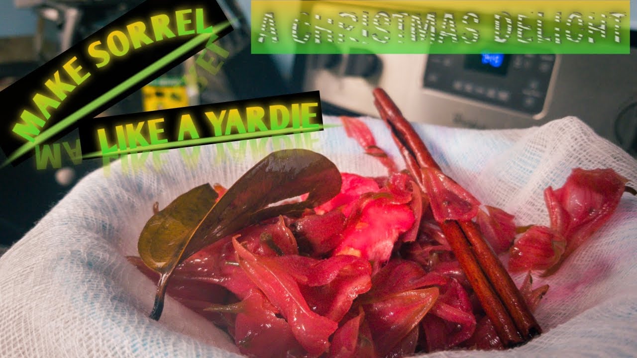 How To Make Sorrel Jamaican Style - YouTube