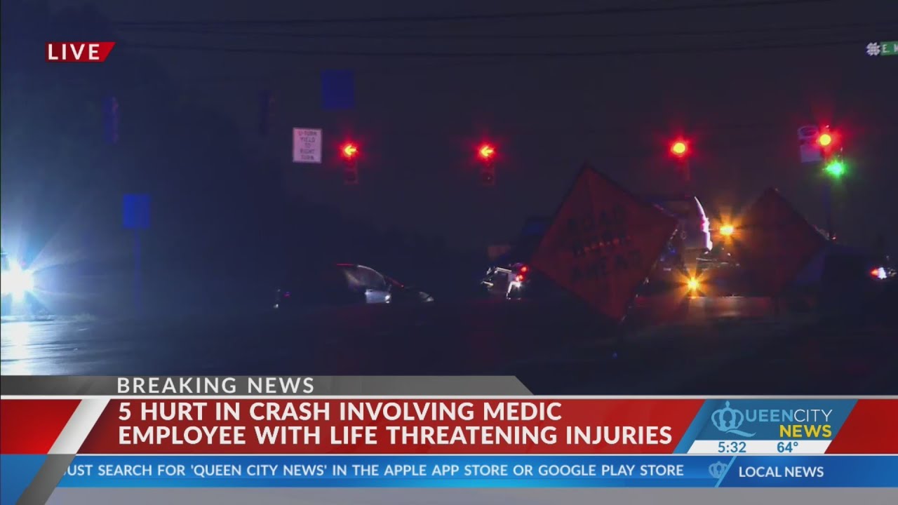Multiple hurt in crash involving Medic ambulance in northeast Charlotte ...