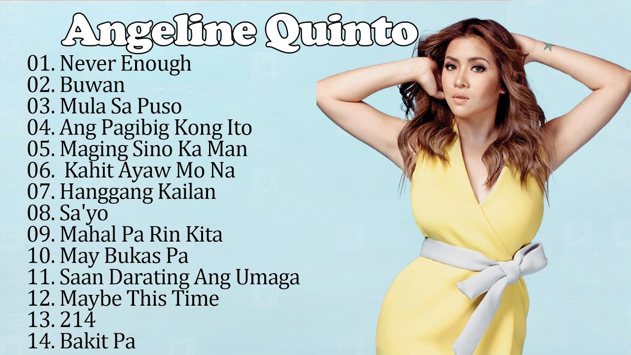 Angeline Quinto 2023 MIX ~ Top 10 Best Songs ~ Greatest Hits ~ Full ...