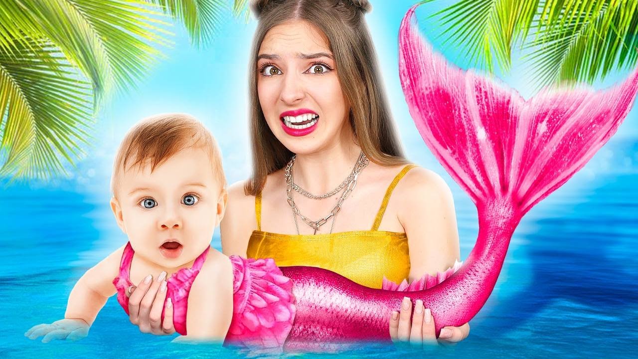 ¡Cómo Convertirse en Sirena! Transformando A Mi Amiga En Sirena - YouTube
