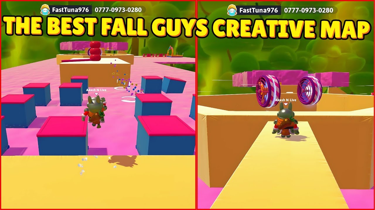 The Best Fall Guys Creative Maps To Play! 🤩 #fallguys #fallguyscreative ...