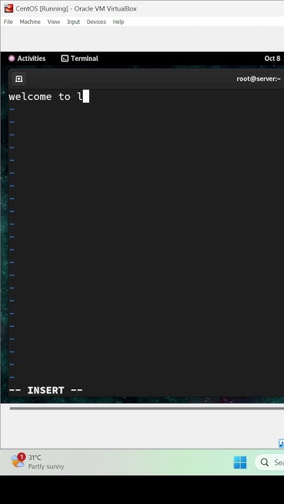 How to Edit file in Linux . In 60 sec. #short #shortvideo #linux - YouTube