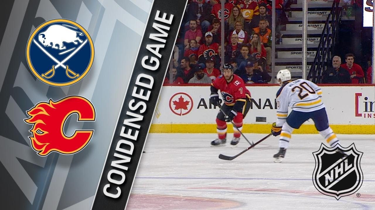 01/22/18 Condensed Game: Sabres @ Flames - YouTube