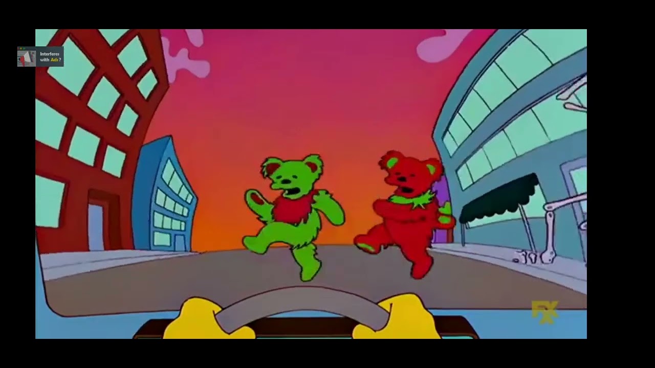 The Simpsons - White Rabbit Song (Season 10 Episode 6 - "D'Oh-in' in ...