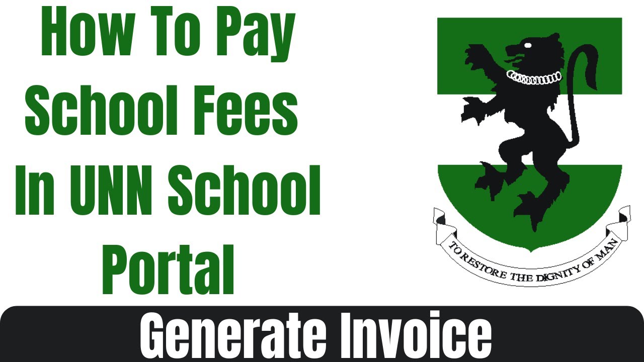 How to Pay School Fees in UNN || Beginners Guide - YouTube