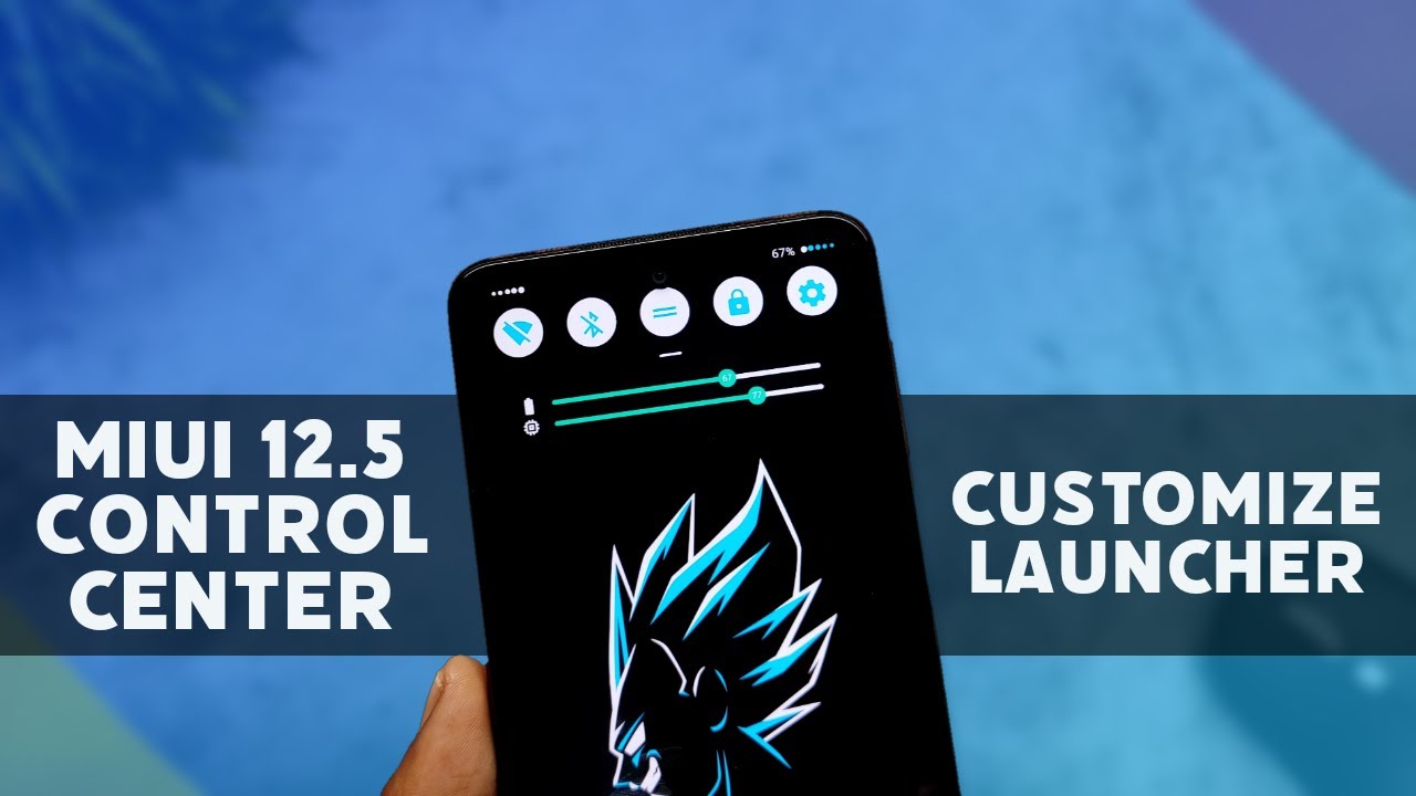 Miui 12.5 Control Center | Customize Your Miui 12 Launcher | Miui 12 ...