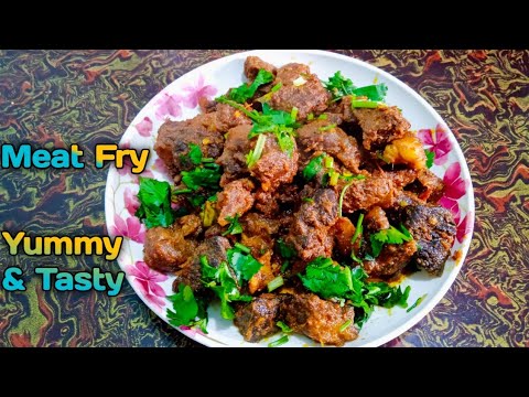 Buff meat fry recipe. #asancookingrecipe, #buff, #bufffry, - YouTube