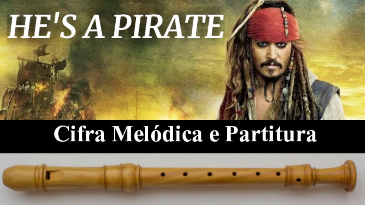 Piratas do Caribe na Flauta Doce Contralto | Pirates Of The Caribbean ...