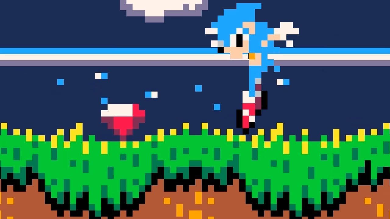 Sonic 3 8-bit (Pico Sonic) ~ Sonic Fan Games ~ Gameplay - YouTube