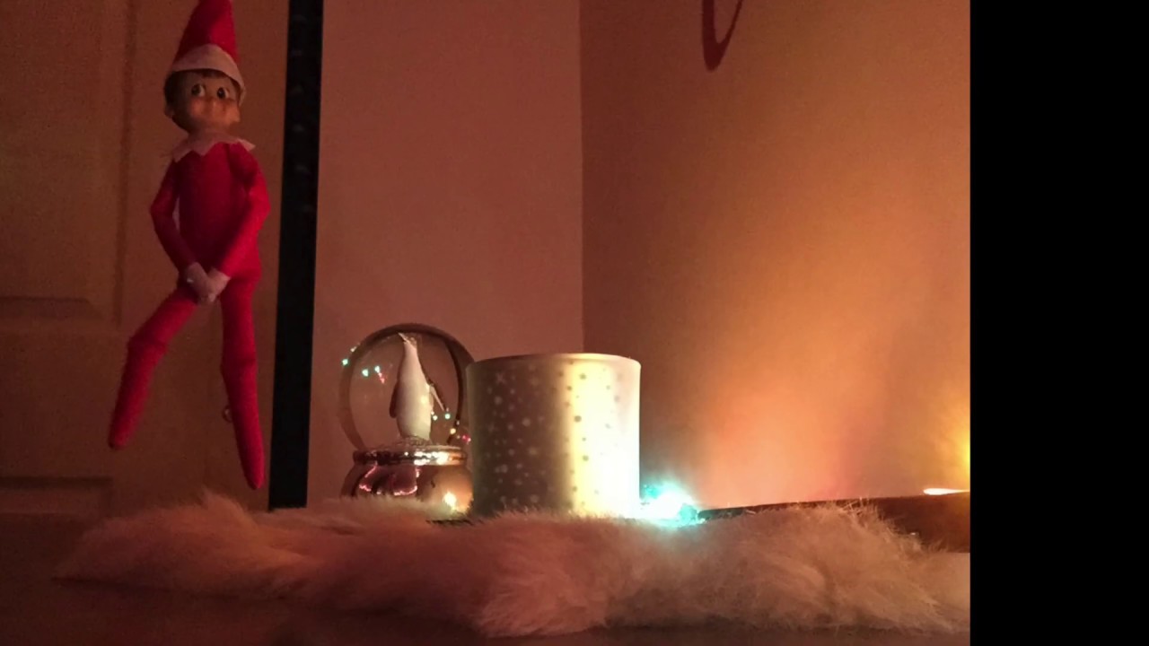 Elf On a Shelf caught On Camera!!!! - YouTube