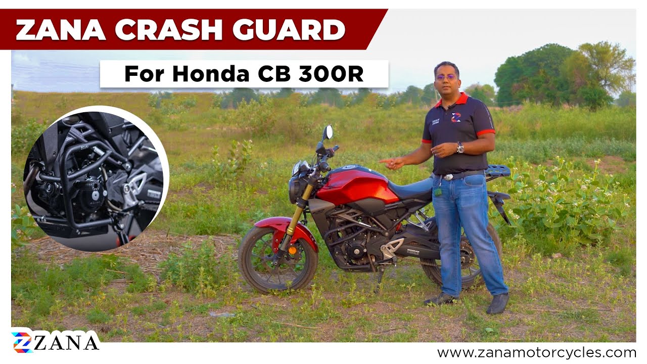 Zana Crash Guard for Honda CB300R | Honda CB300R 2023 | Zanamotorcycles ...