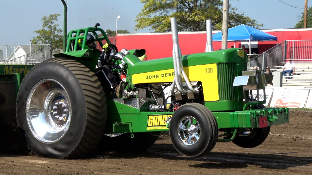 2023 V8 Hot Rod Tractor Pulling! DCTPA Darke County Fair Pull ...
