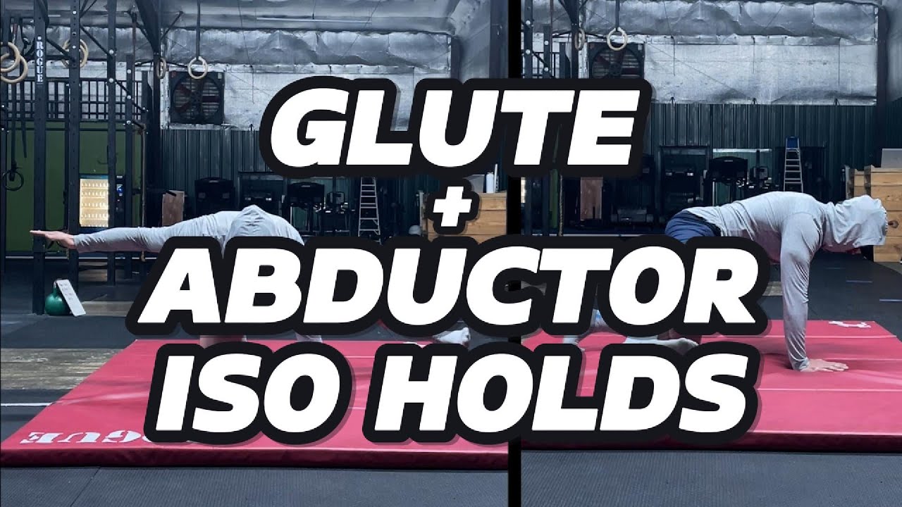 Glute + Abductor ISO Holds | Hip Stability - YouTube