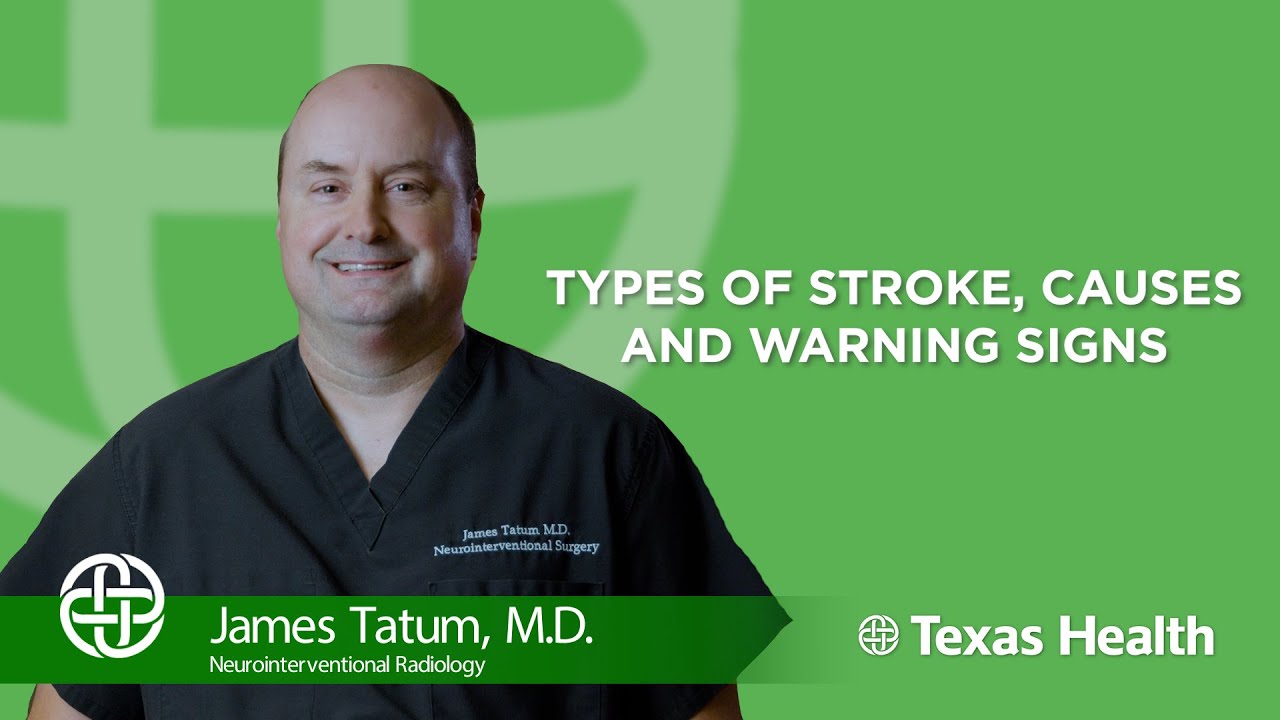 Types of Strokes Explained with Dr. James Tatum - YouTube