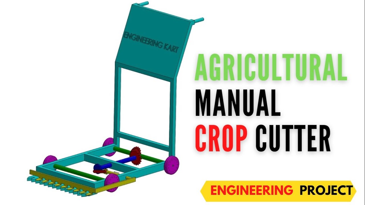 AGRICULTURAL MANUAL CROP CUTTER MACHINE - YouTube