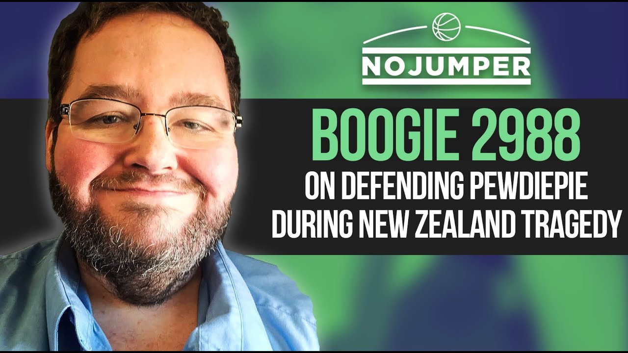 Boogie2988 on Defending Pewdiepie during New Zealand Tragedy - YouTube