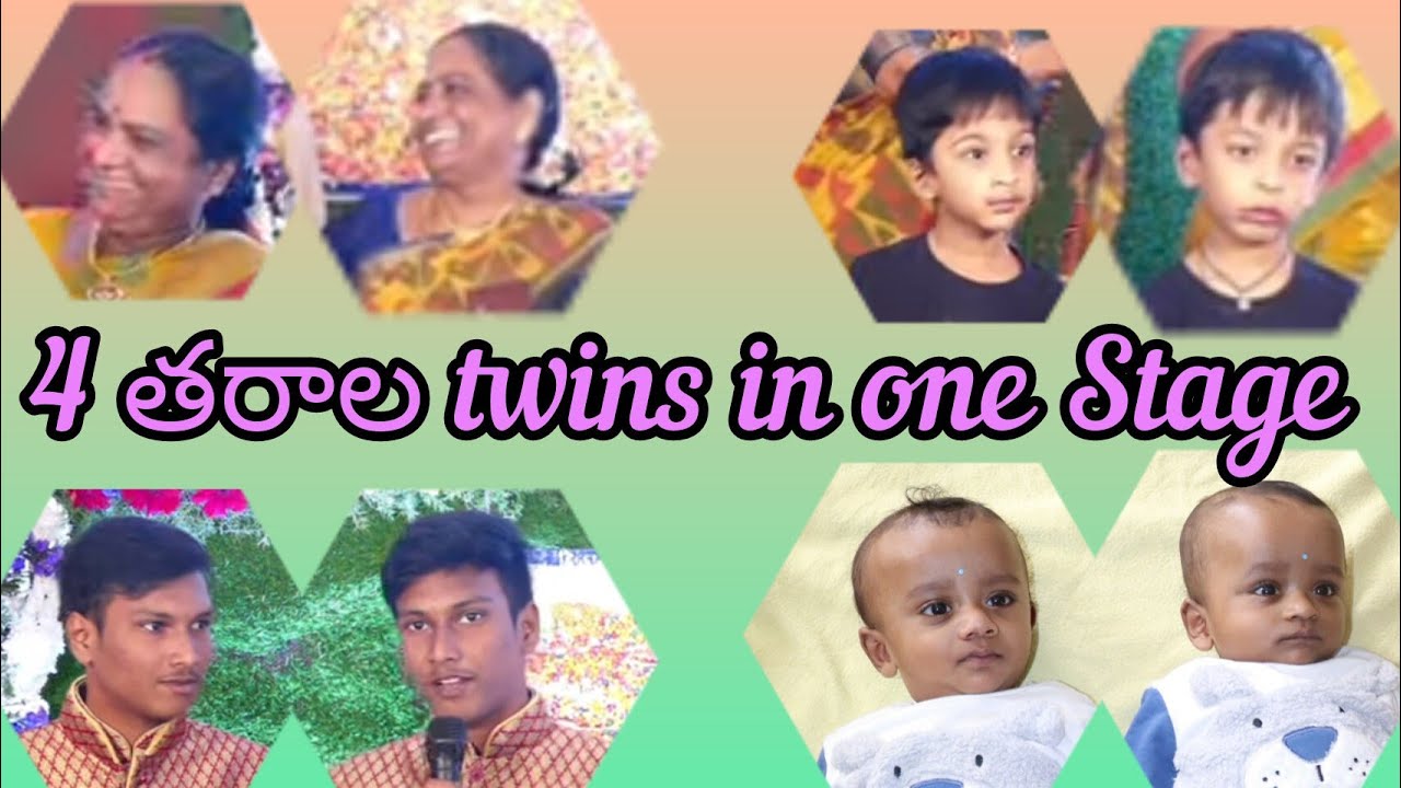 Four generations twins on one stage #twins #kids #familyvlog #family # ...