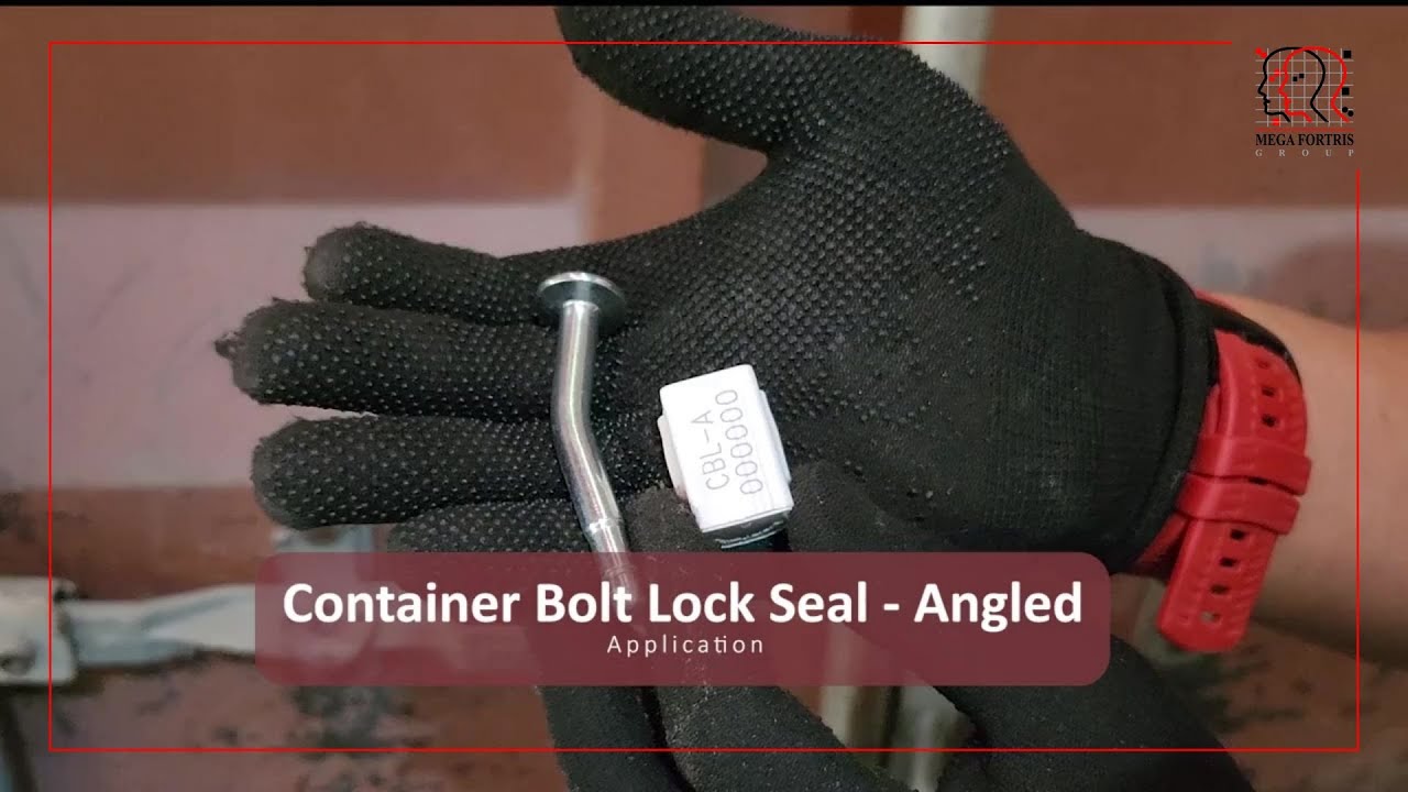 Container Bolt Lock - Angled Application - YouTube