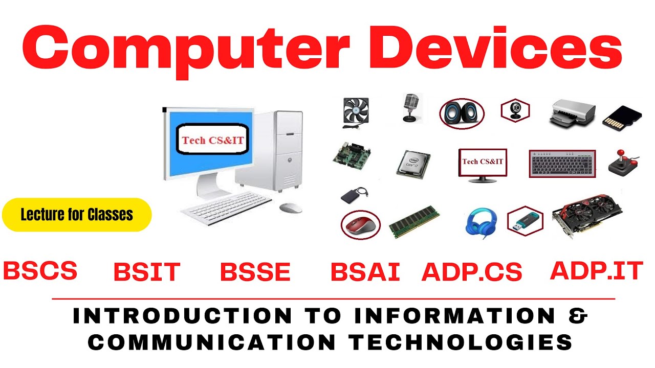 Computer Devices | Computer Memory | Lecture for Beginners - YouTube
