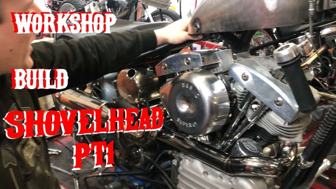 Fabricating an Exhaust for an Epic Harley Shovelhead build - YouTube