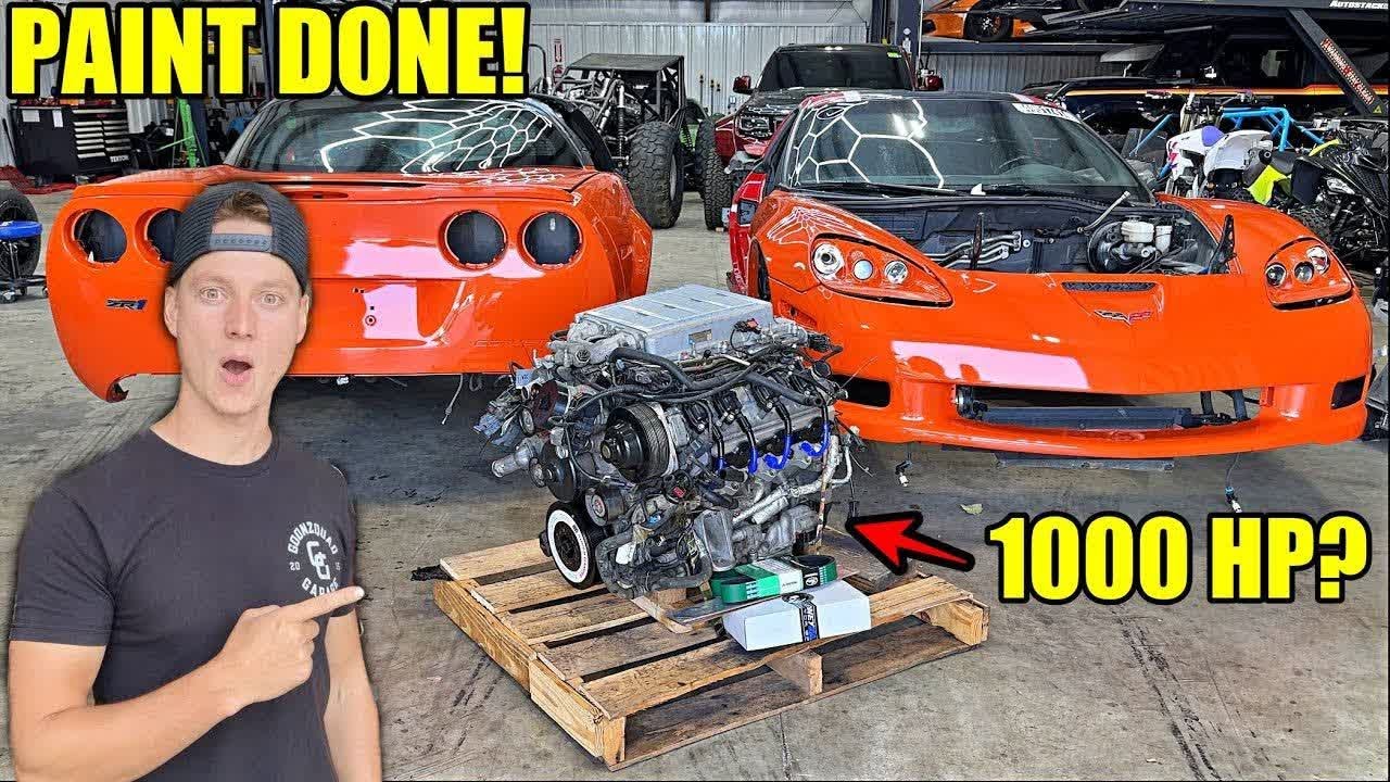 【GOONZQUAD】Our Wrecked Corvette ZR1 Gets A Freshly Built Motor!!! - YouTube
