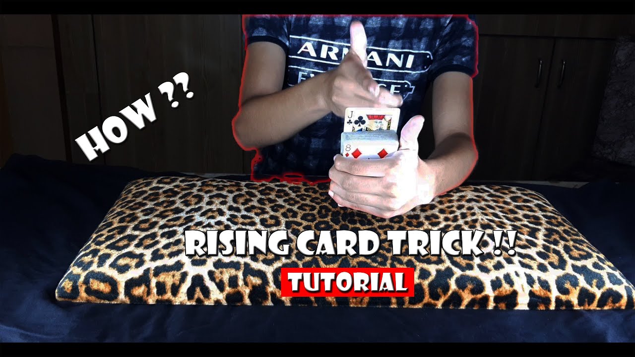 Rising card trick!!(Tutorial) - YouTube