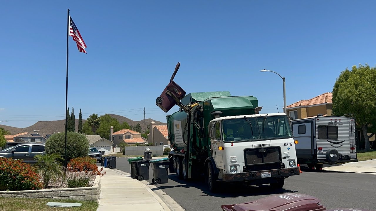 Waste Management 103719 Autocar ACX Elliptical Amrep ASL HX-450 - YouTube