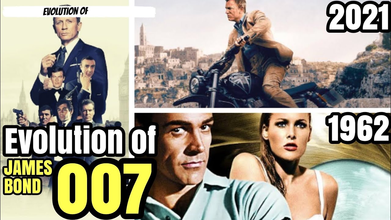 Evolution of 007 | James Bond 1962-2021 - YouTube