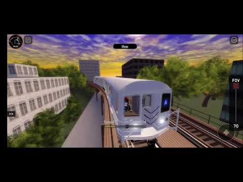 Depot Hills bound R42 A train to Depot Hills in Roblox Joe's Classic ...