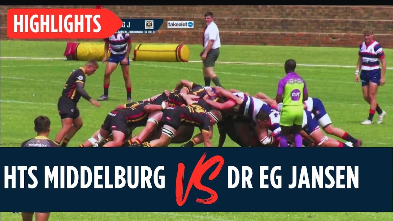 Rugby Highlights - 1st DR. EG Jansen vs 1st HTS Middelburg - 1 March ...
