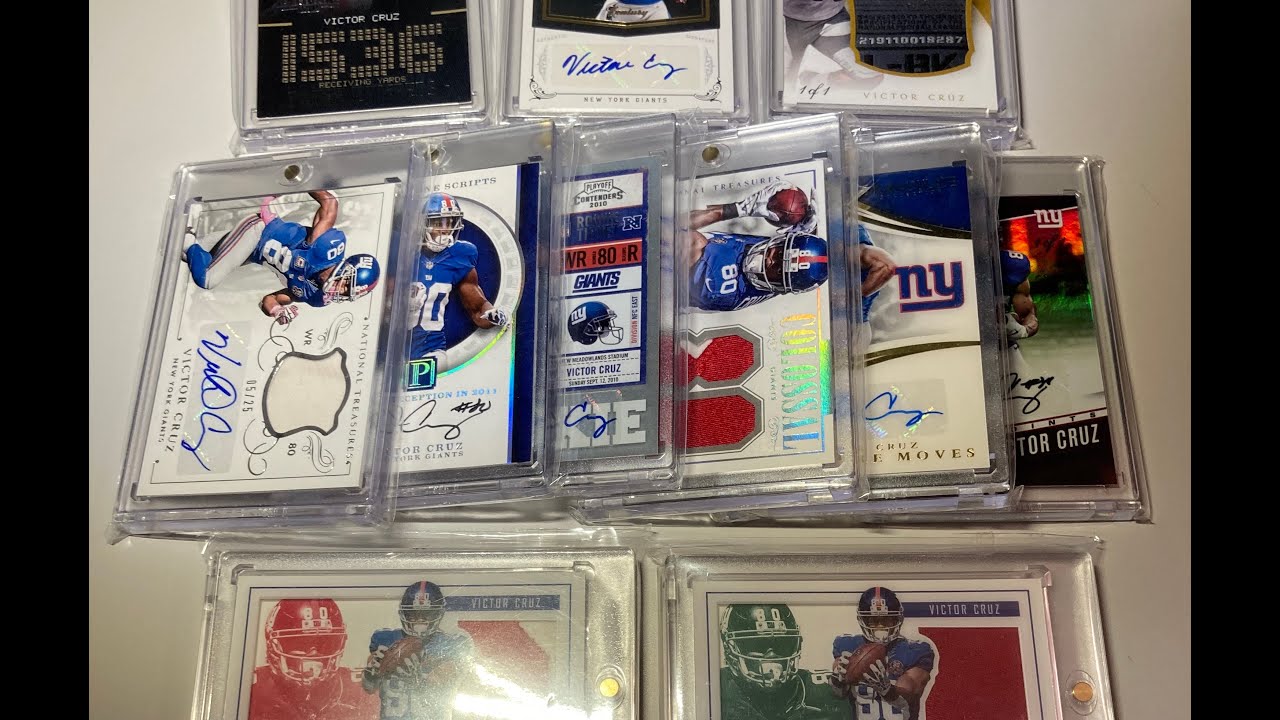 My Victor Cruz Card Collection - YouTube