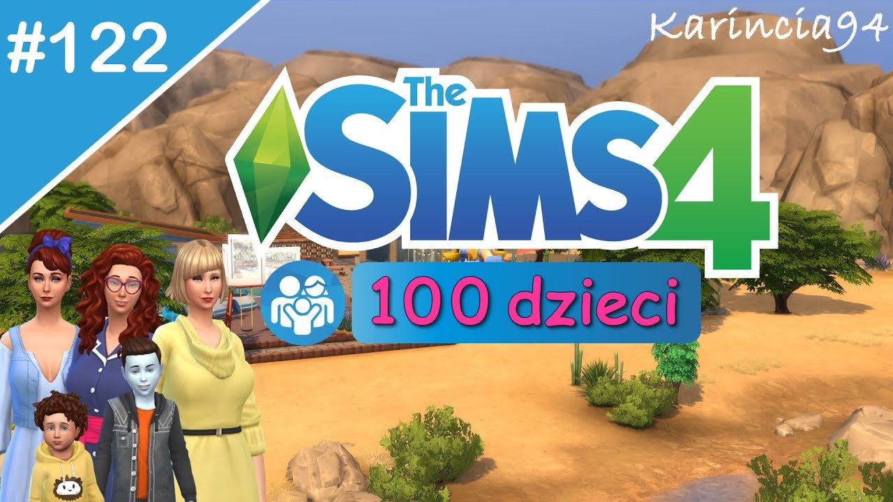 Sims 4 100 dzieci (#122) "Morgyn Ember" - YouTube