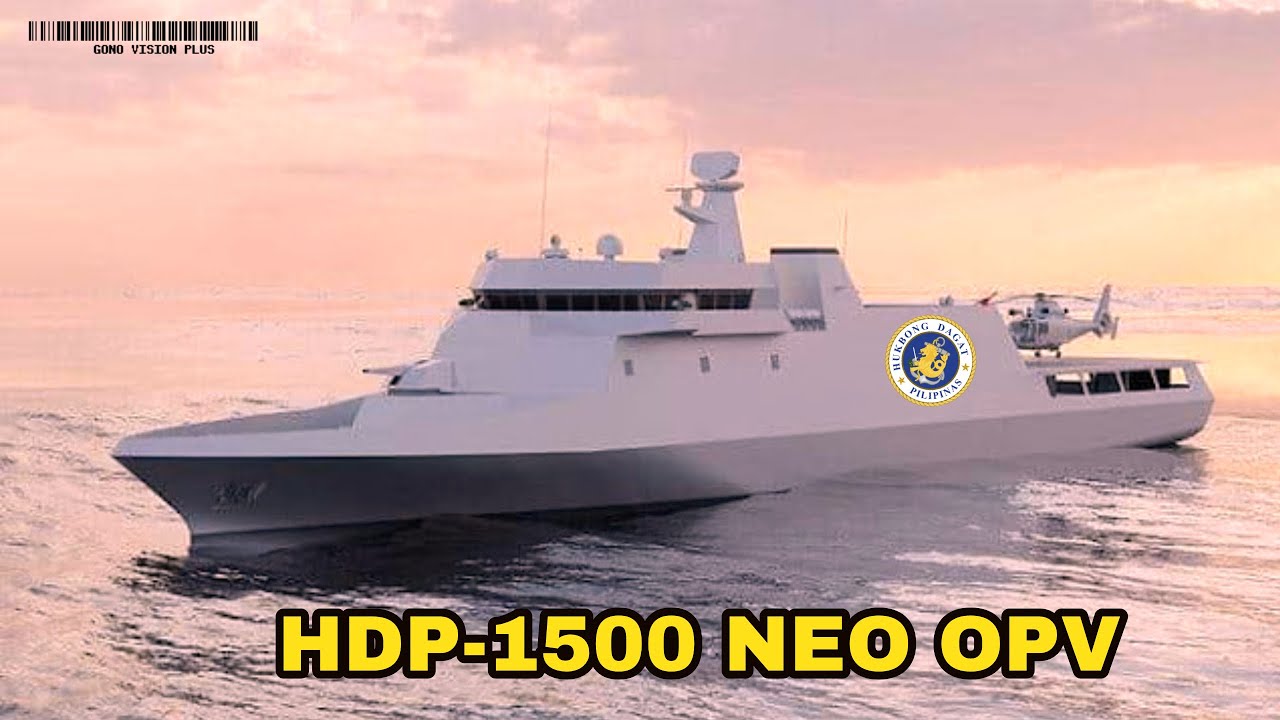 HDP-1500 NEO OPV FOR PHILIPINE NAVY - YouTube