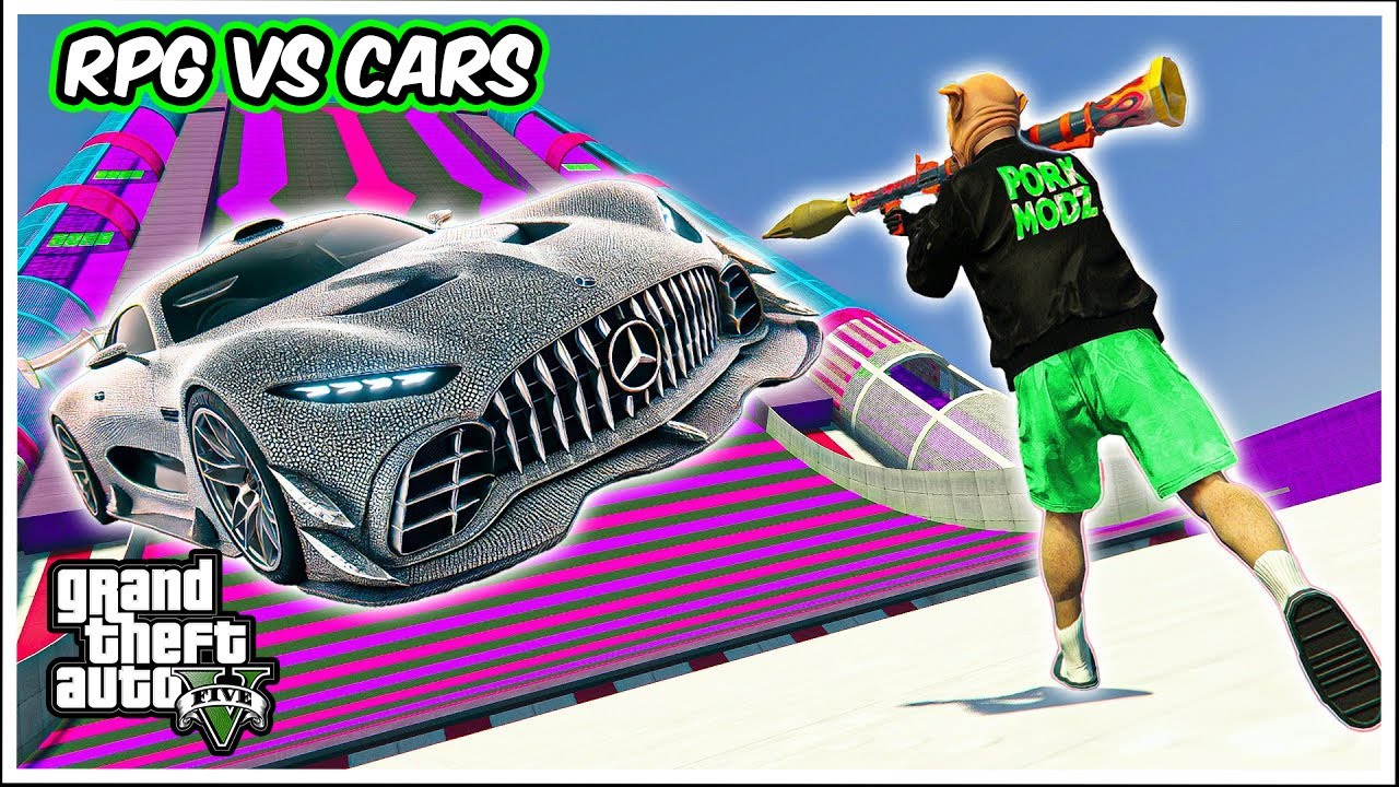 GTA5 RPG VS CARS But War Is Onesided WIth @Pokerface13 #gaming # ...
