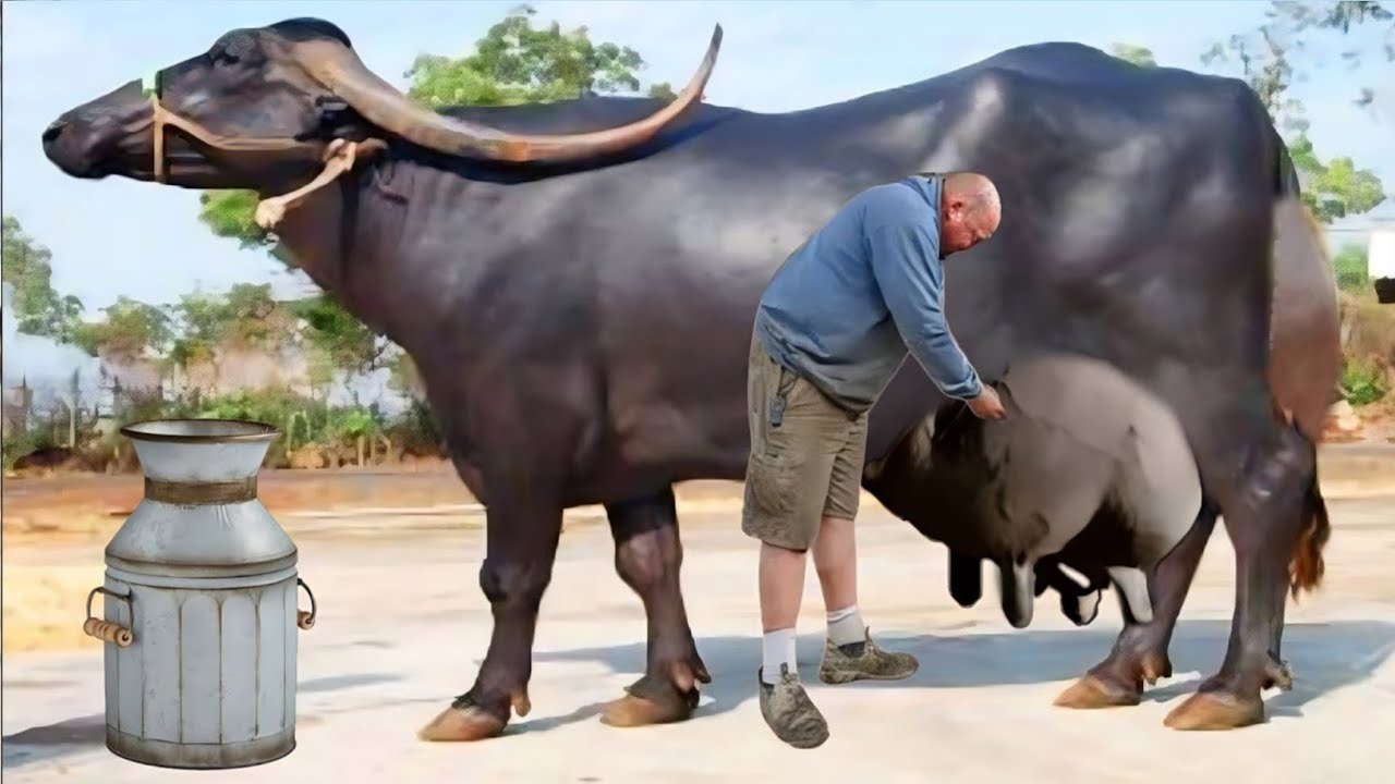 World's Biggest Horn's Pandharpuri Buffalo Maharashtra State Of India ...