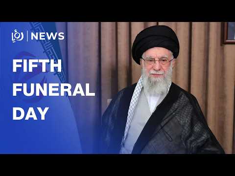 Live from Iran | Funeral of late Supreme Leader Ayatollah Ali Khamenei in city of Qom