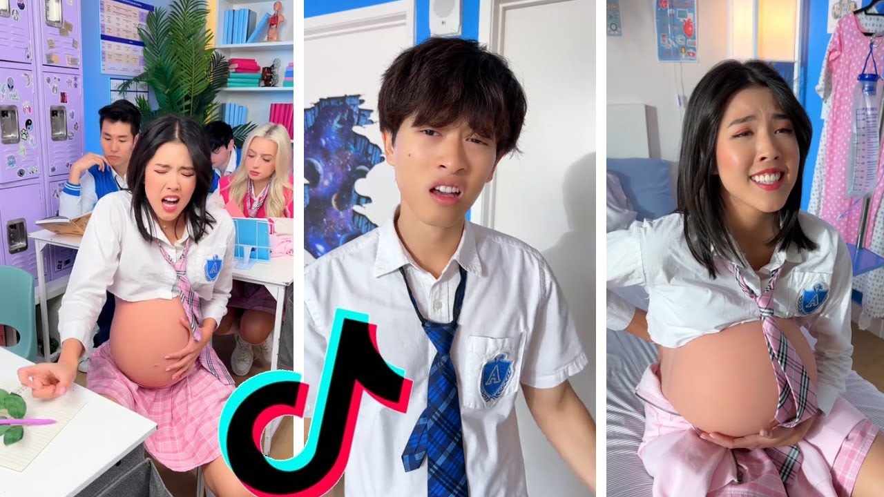 FUNNY ALAN CHIKIN CHOW - she is giving BIRTH in class ! - YouTube