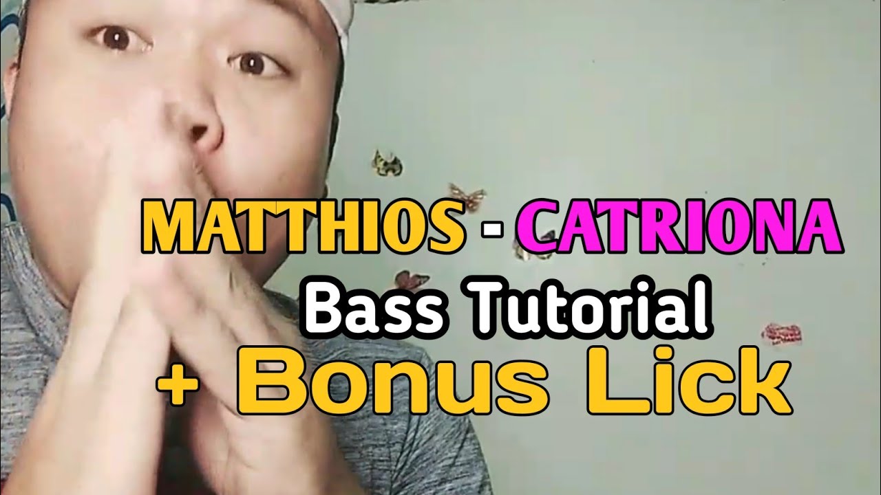 Matthios - Catriona (Tutorial on Bass Guitar) - YouTube