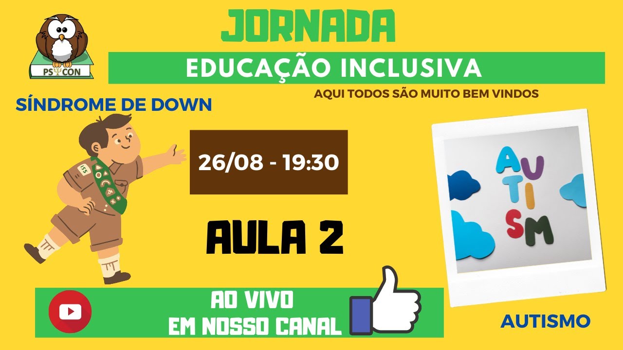 JORNADA DA EDUCAÇÃO INCLUSIVA (AULA 2) - YouTube