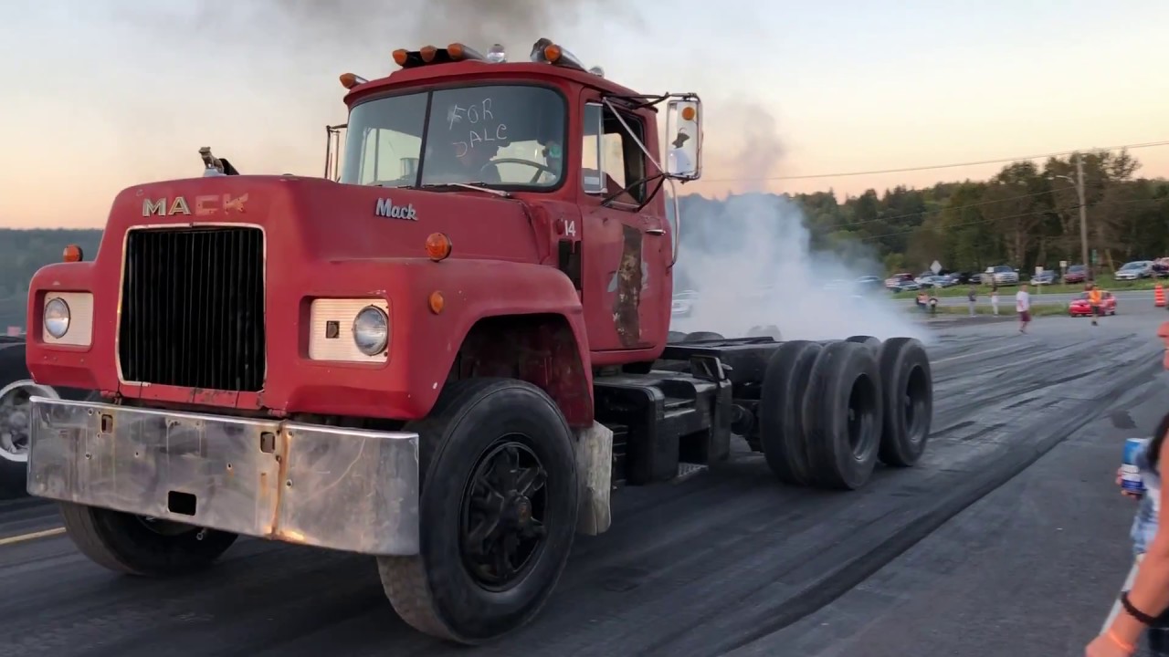 Mack Burnout - YouTube