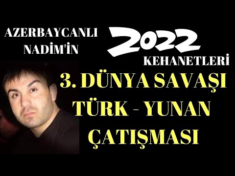 AZERBAYCANLI KAHİN NADIM ALIXANOV: 2022'DE TÜRK YUNAN ÇATIŞMASI, 3. DÜNYA SAVAŞI VE MASONLAR